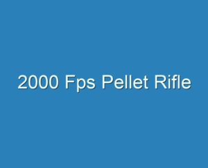 20+ Best 2000 Fps Pellet Rifle 2023 - Reviews