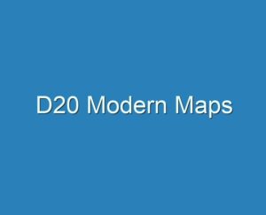 20+ Best D20 Modern Maps 2023 - Reviews