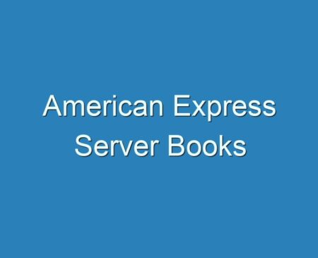 20+ Best American Express Server Books 2023 - Reviews